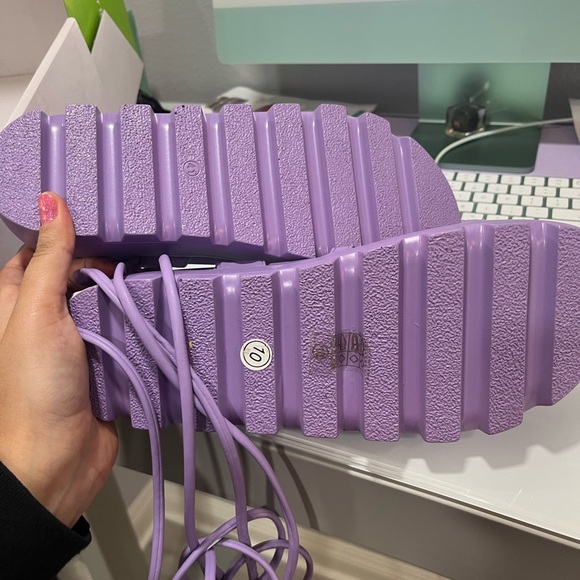 Mata Shoes | Shoes | Nwot Mata Lilac Platform Sandals | Poshmark